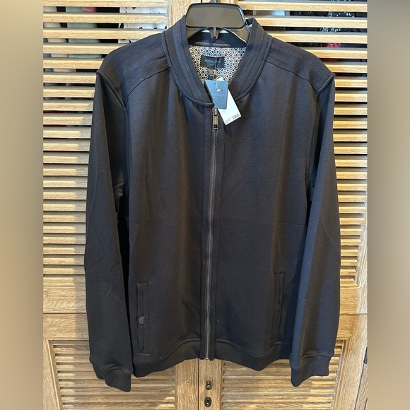 Magaschoni | Jackets & Coats | Nwts Magaschoni Dark Navy Lightweight ...